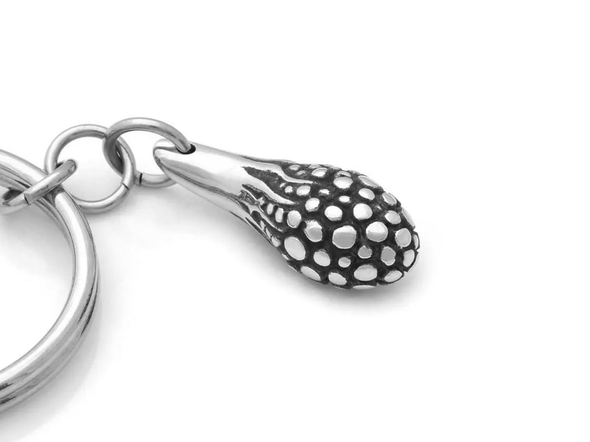Ovary Keychain, Female Anatomy Keyring in Pewter – Farjil