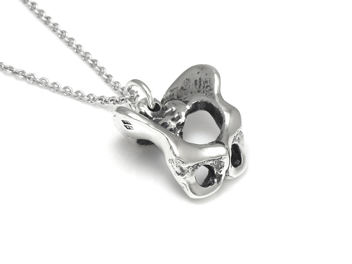 Pelvis Necklace, Anatomical Jewelry in Sterling Silver – Farjil